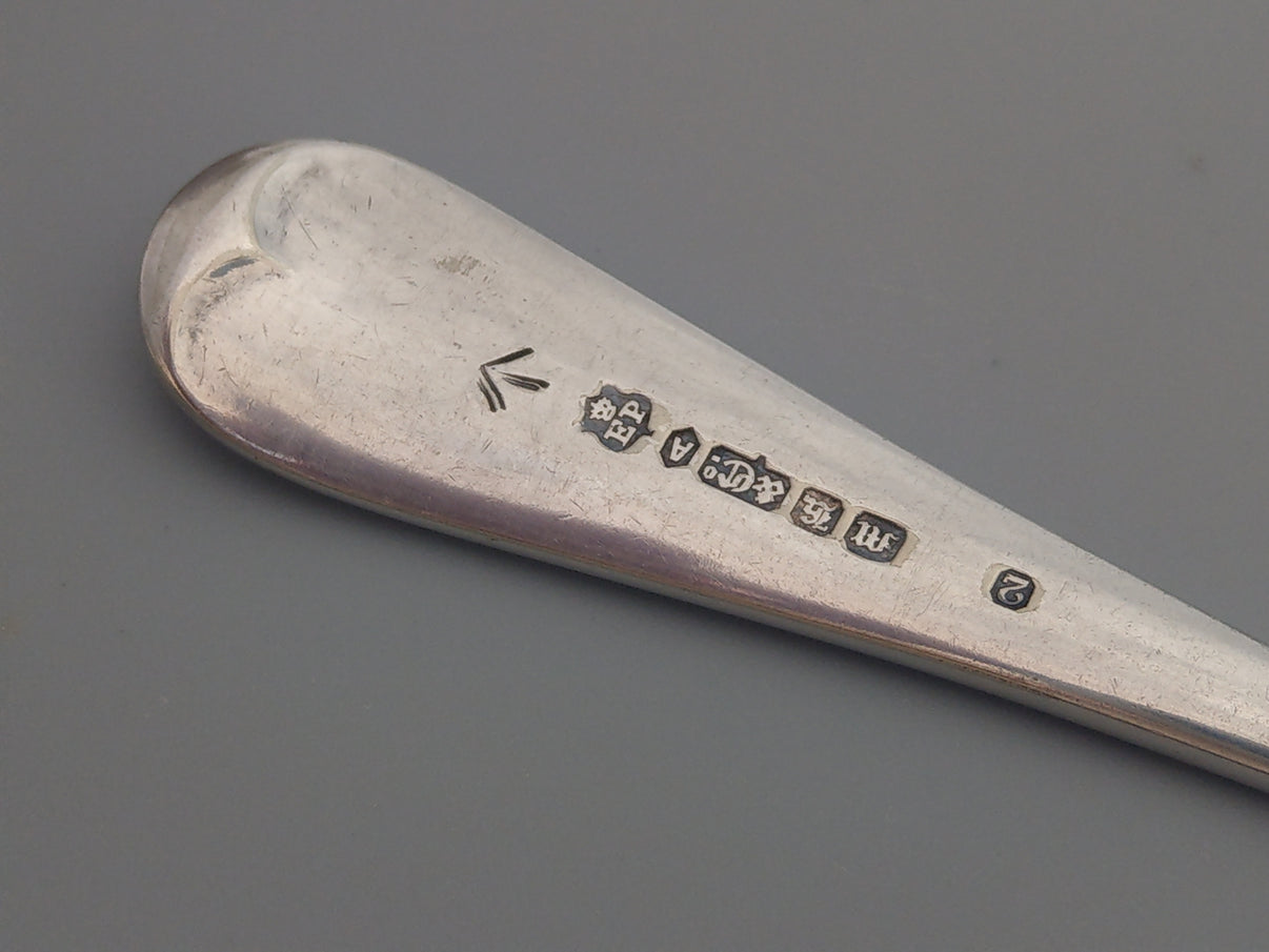 Spoon with Royal Navy Crest and broad arrow HMS Neptune ex ...