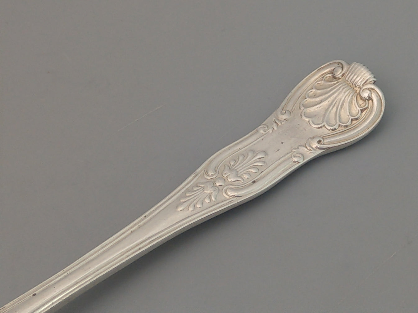 Antique Silver Fork King Pattern, George William Adams, c.1843 Engrave ...